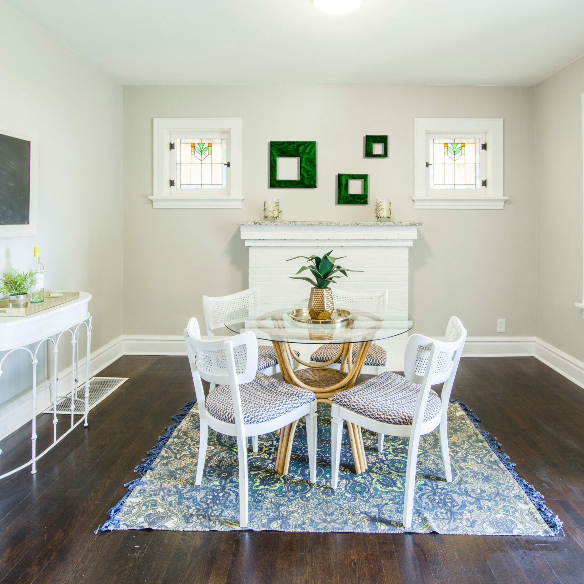 Contemporary Squares Metal Decor Set by Meyerdirk Art