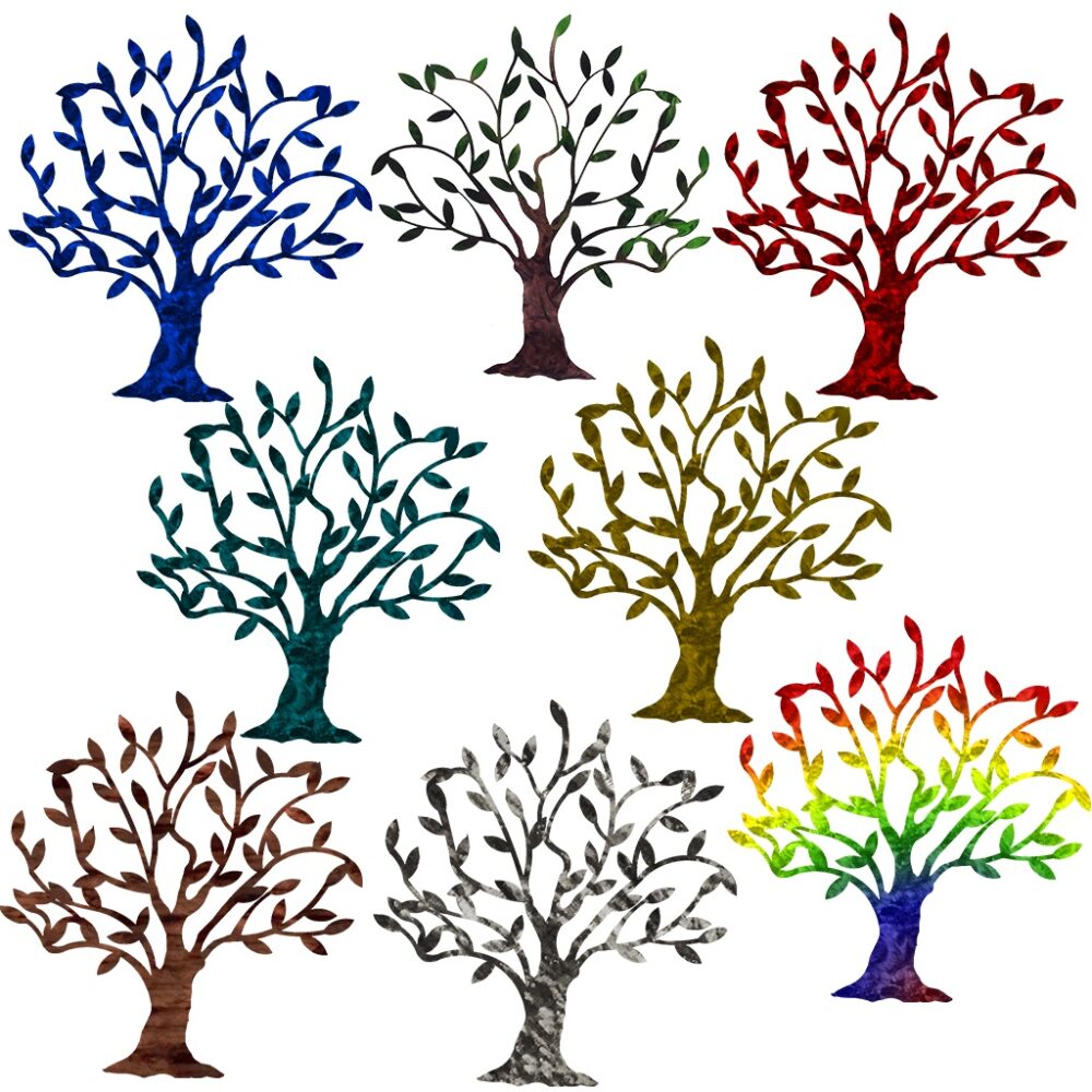 Dream Tree Metal Decor by Meyerdirk Art at OnlineArtFestival.com