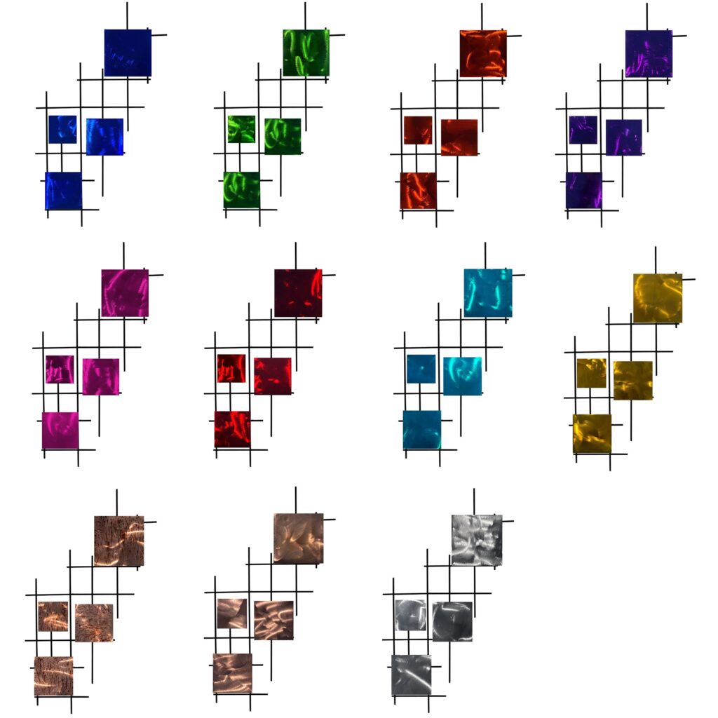 Satellite Circles Set by Meyerdirk Art presented by OnlineArtFestival.com